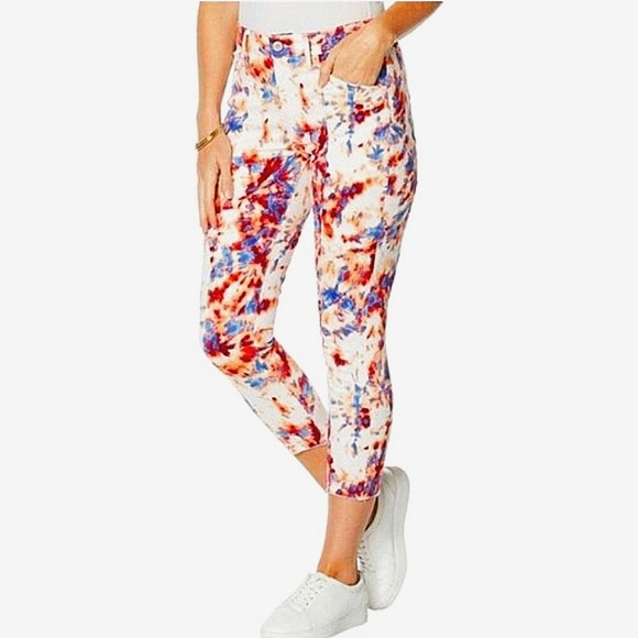 Skinnygirl | Jeans | Skinnygirl Skinny Jeans In Muticolored Tie Dye ...